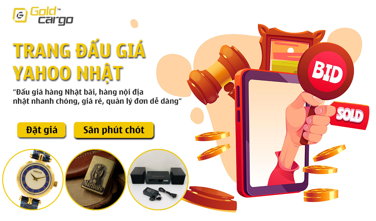 Trang đấu giá Yahoo Nhật Bản 2024